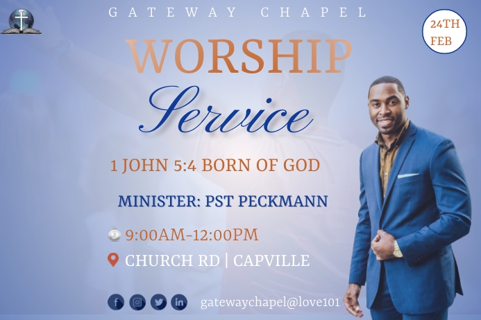 Church poster (2) Template | PosterMyWall