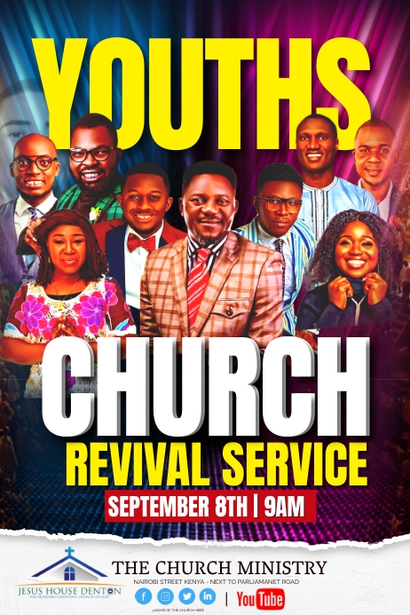 CHURCH POSTER (4) Template | PosterMyWall