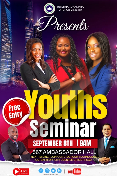 CHURCH POSTER (5) Template | PosterMyWall