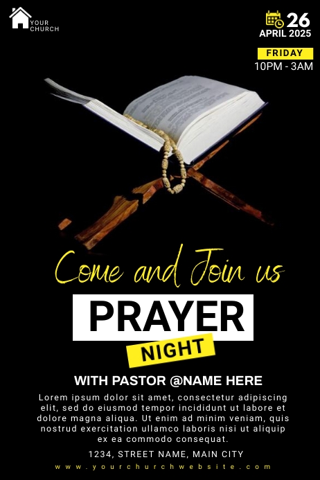 Poster Gereja .e Templat | PosterMyWall