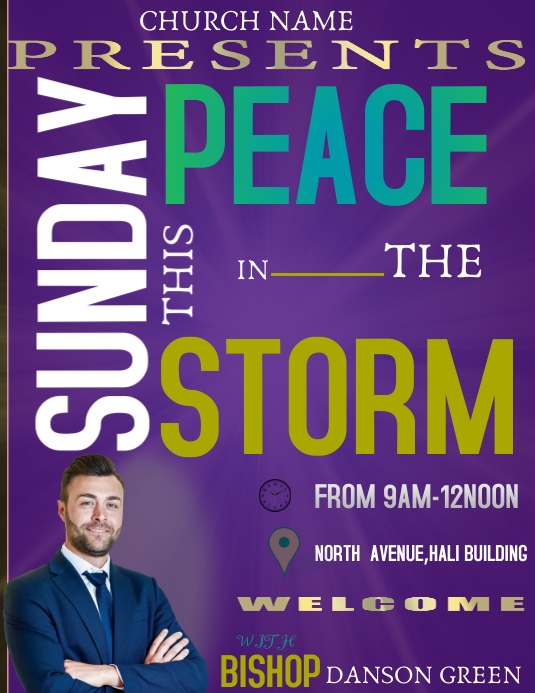 Copy of CHURCH POSTER | PosterMyWall