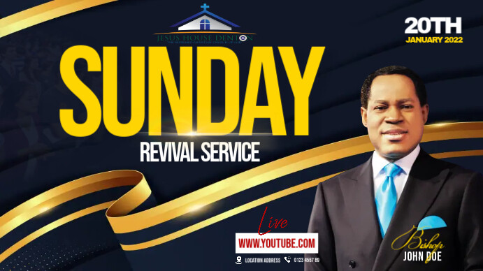 CHURCH POSTER Template | PosterMyWall