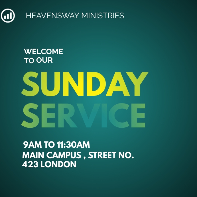 Church poster Template | PosterMyWall