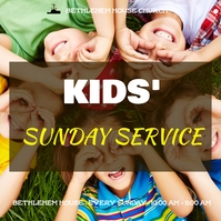 children church service Template | PosterMyWall
