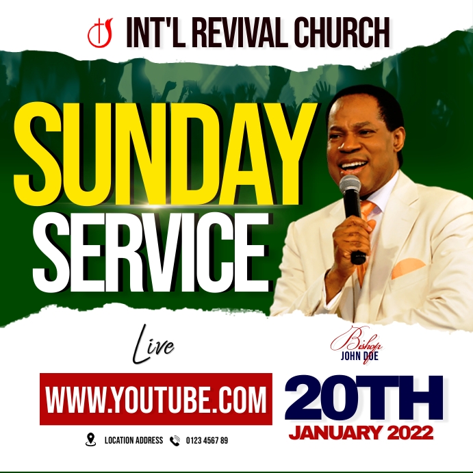 CHURCH POSTER Template | PosterMyWall