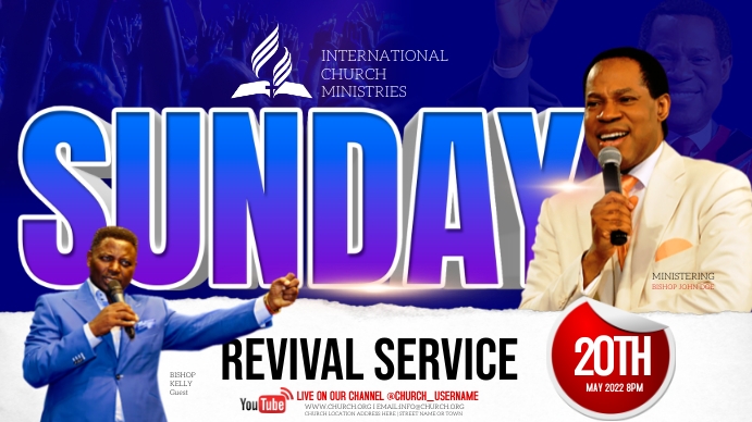 CHURCH POSTER Template | PosterMyWall