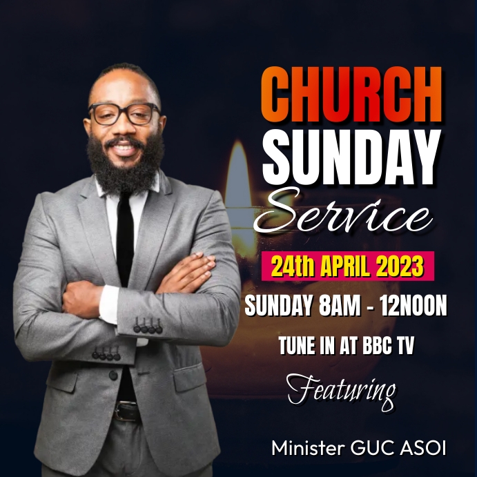 church poster Template | PosterMyWall