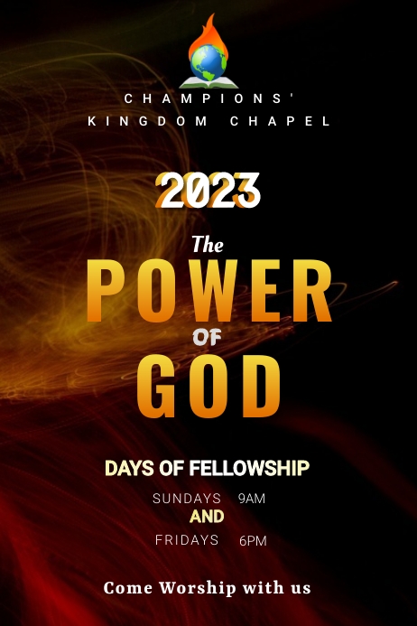 Church poster design Template | PosterMyWall