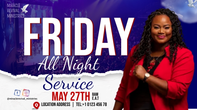 Modèle Affiche D'église de | PosterMyWall