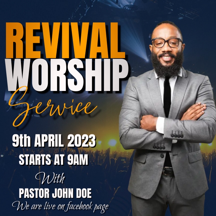 church poster Template | PosterMyWall