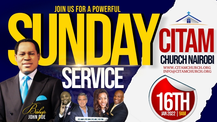 Copy of CHURCH POSTER | PosterMyWall