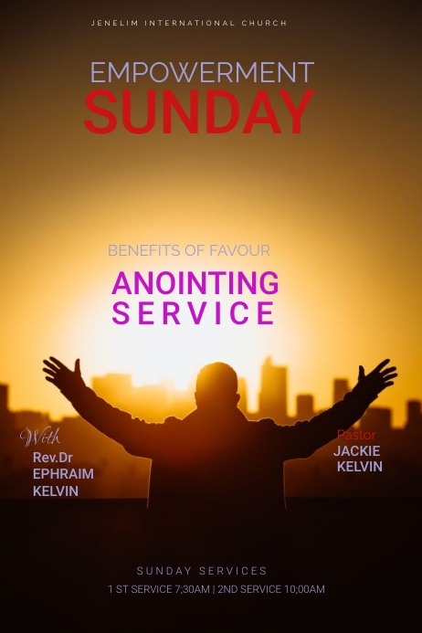 church poster Template | PosterMyWall