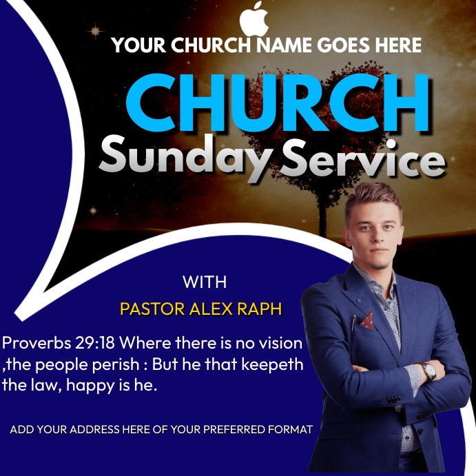 Copy of church poster | PosterMyWall