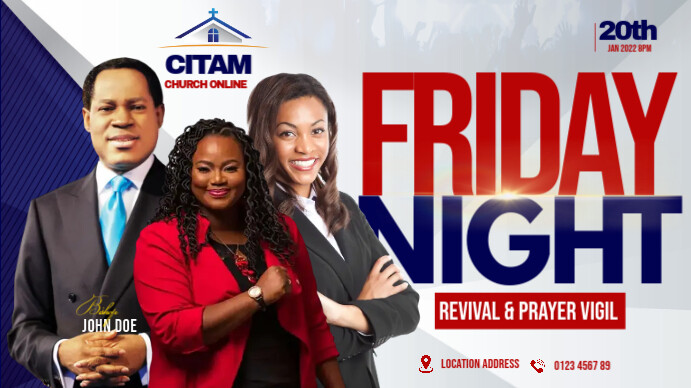 CHURCH POSTER Template | PosterMyWall