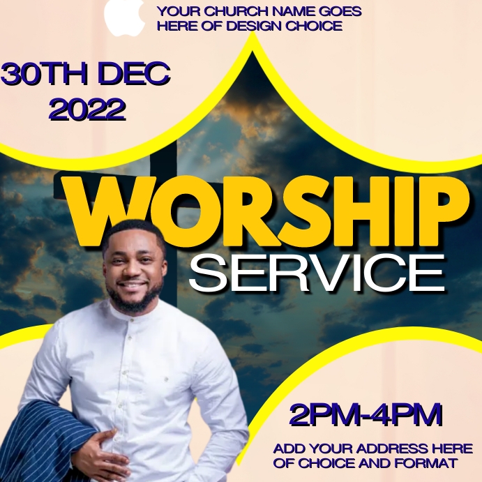 Copy of church poster | PosterMyWall