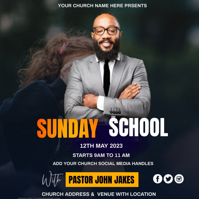 church poster Template | PosterMyWall