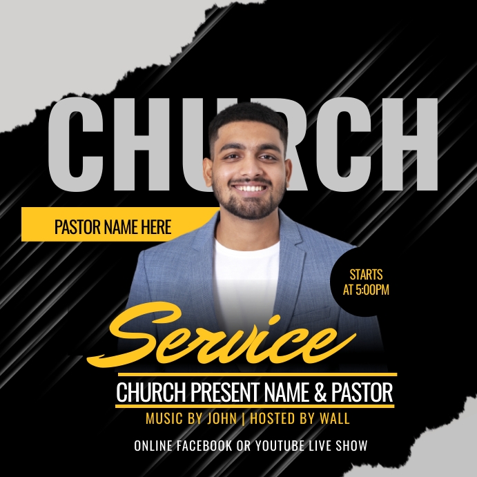 CHURCH POSTER Template | PosterMyWall