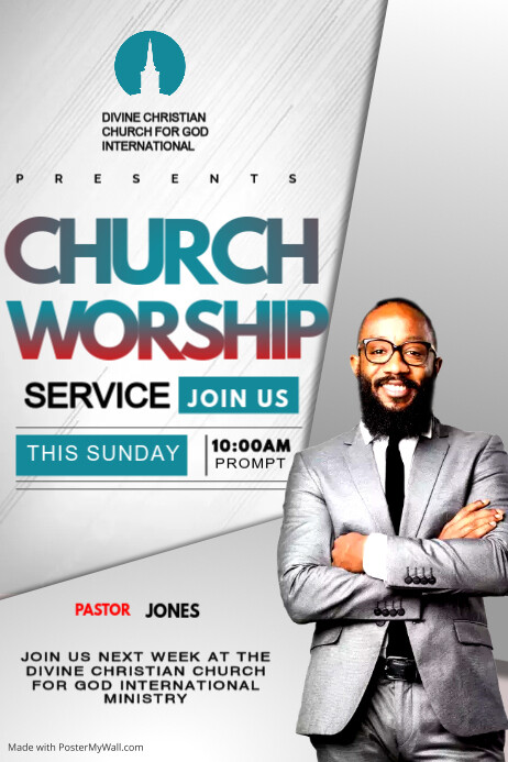 Copy of church poster design | PosterMyWall