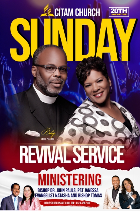 CHURCH POSTER Template | PosterMyWall