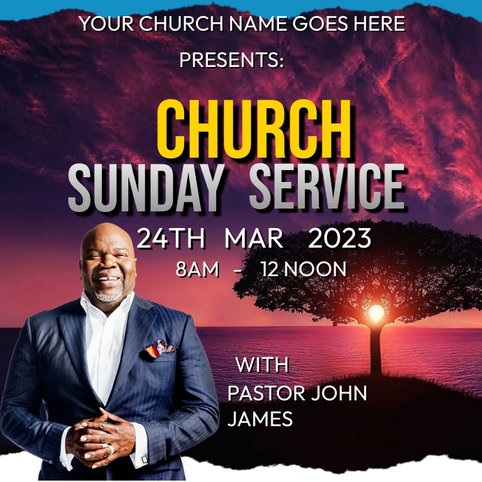 church poster Template | PosterMyWall