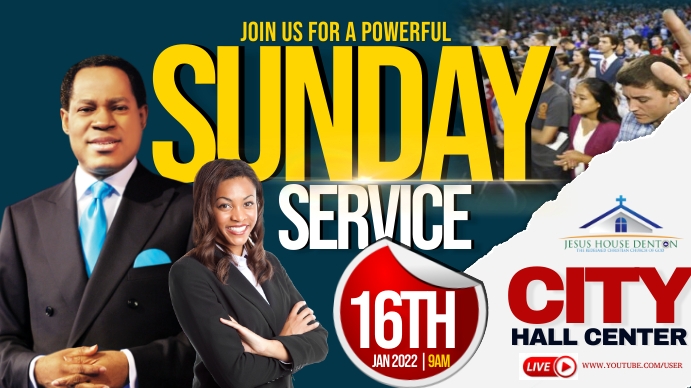 CHURCH POSTER Template | PosterMyWall