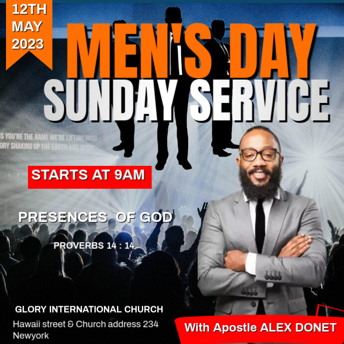 church poster Template | PosterMyWall