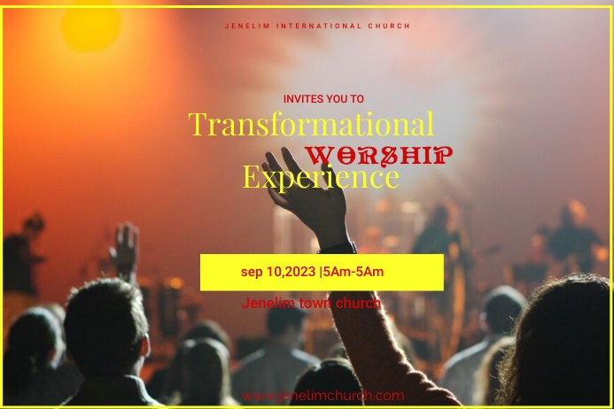 church poster Template | PosterMyWall