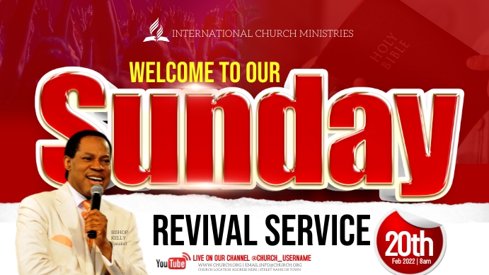 CHURCH POSTER Template | PosterMyWall