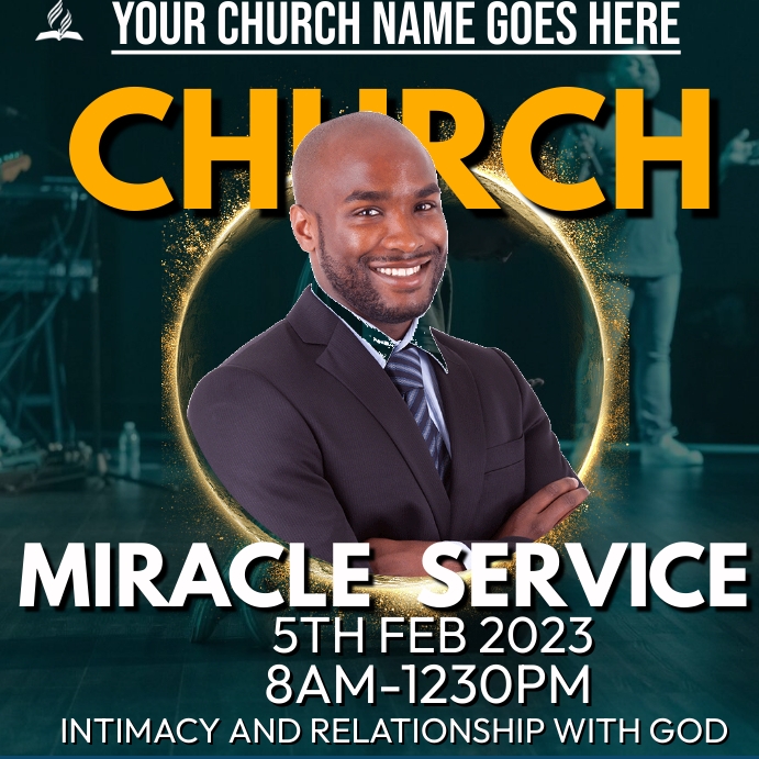 church poster Template | PosterMyWall