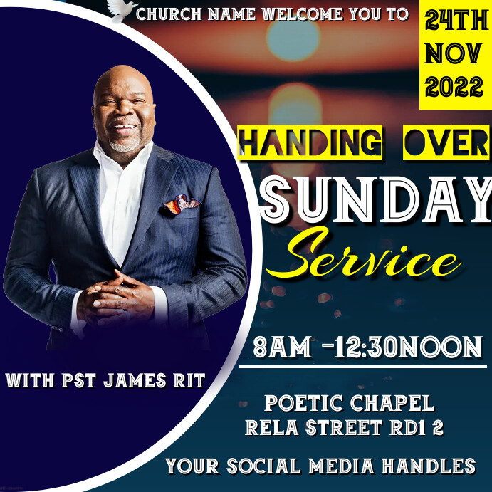 church poster Template | PosterMyWall