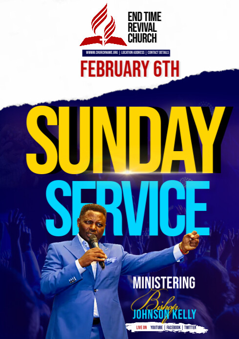 church poster Template | PosterMyWall