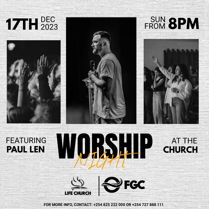 church poster Template | PosterMyWall