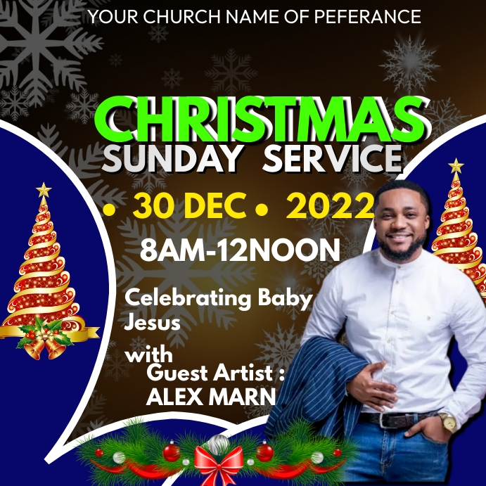 church poster Template | PosterMyWall