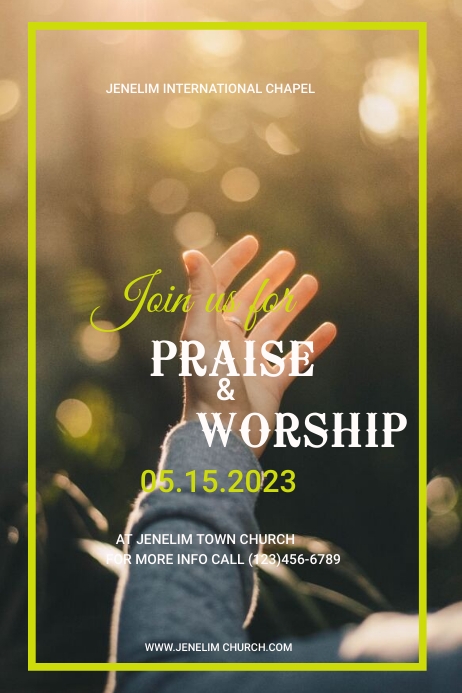 church poster Template | PosterMyWall