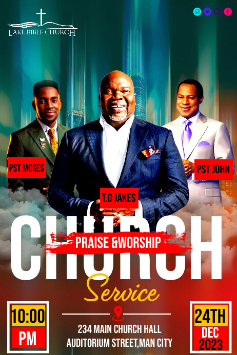 Church Poster Template | PosterMyWall