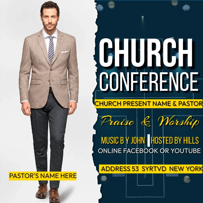 Copy of church poster | PosterMyWall