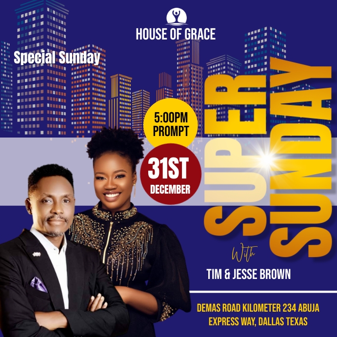 church poster Template | PosterMyWall