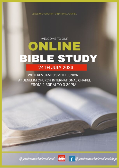 church poster Template | PosterMyWall