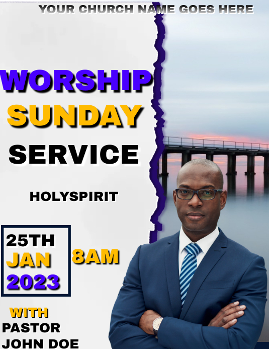 church poster Template | PosterMyWall