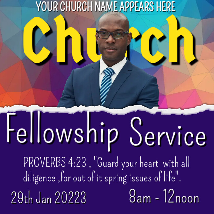 church poster Template | PosterMyWall