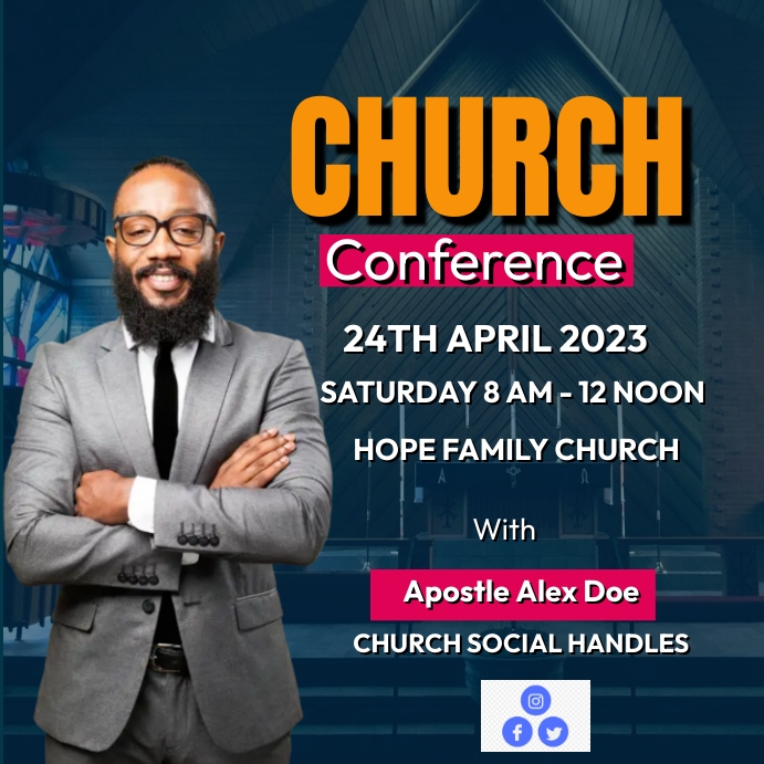 church poster Template | PosterMyWall