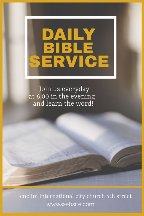 church poster Template | PosterMyWall