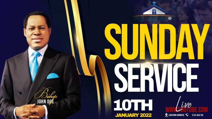 CHURCH POSTER Template | PosterMyWall