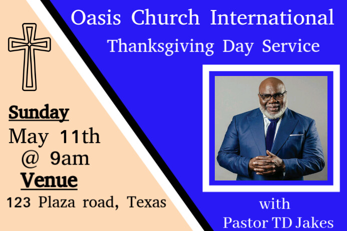 Church poster Template | PosterMyWall