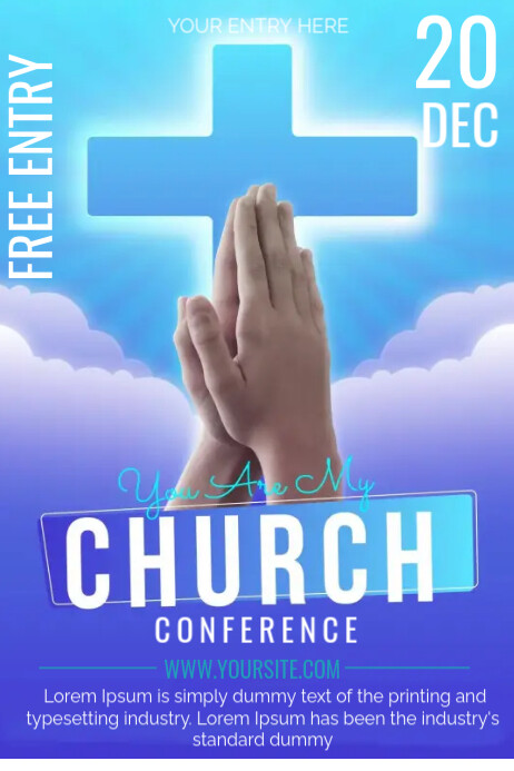 church poster Template | PosterMyWall