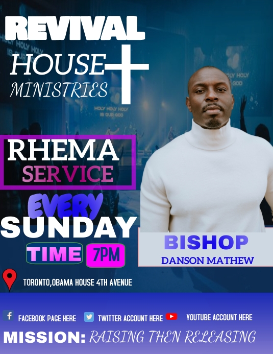 Copy of CHURCH POSTER | PosterMyWall