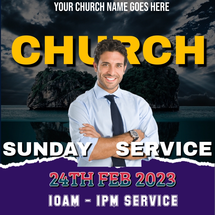 Copy of church poster | PosterMyWall