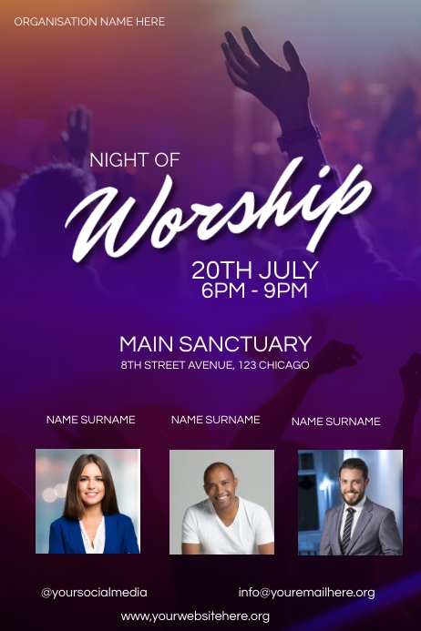 church poster Template | PosterMyWall