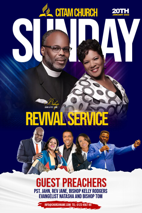 Copy of CHURCH POSTER | PosterMyWall