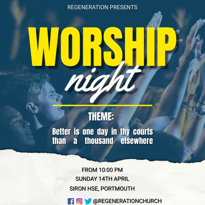 church poster Template | PosterMyWall